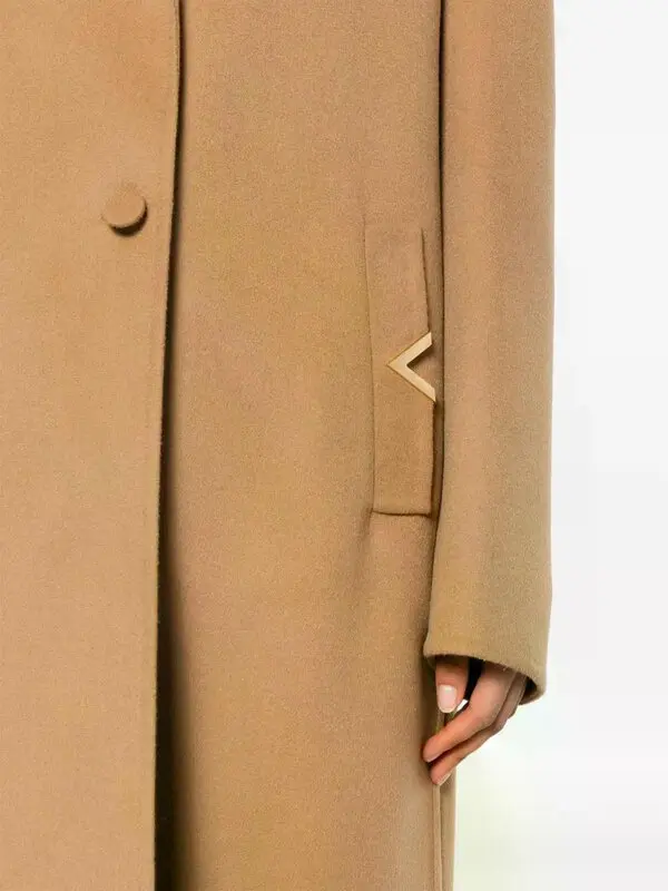 Valentino Garavani Vlogo Felted Coat