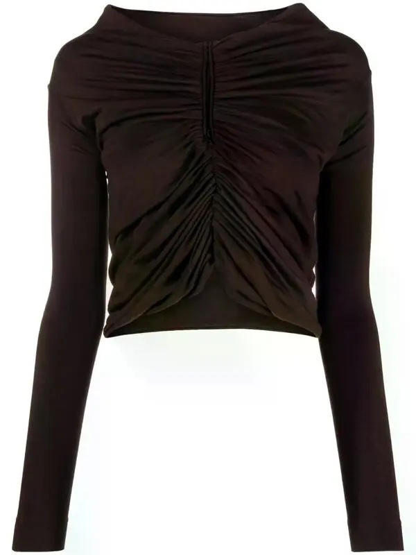 Dolce & Gabbana Gathered-detail Virgin-wool Jersey