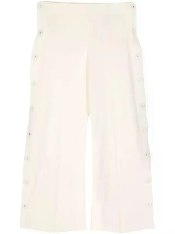 JIL SANDER Side-button Straight-leg Trousers