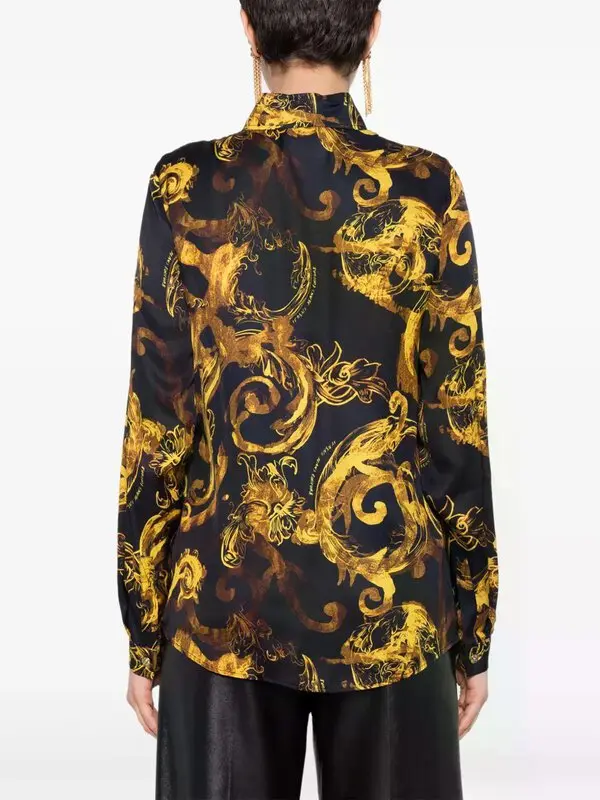 Versace Watercolour Couture Print Shirt