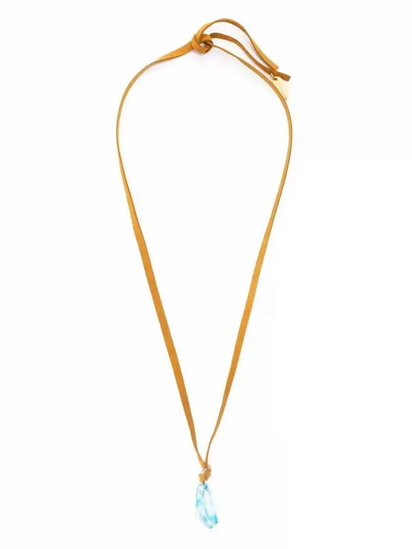 FORTE_FORTE Stone-pendant Necklace