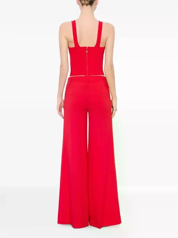 Alice + Olivia Sariah Corset Tank - Red