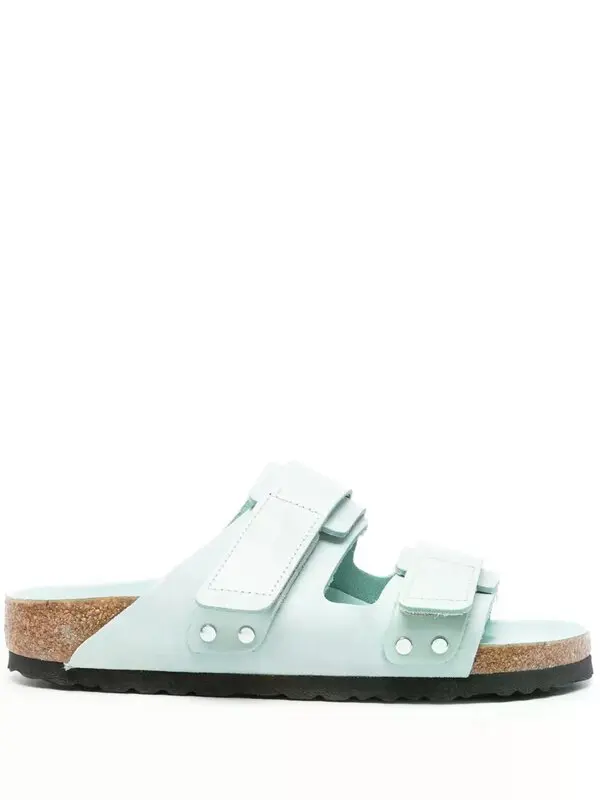 BIRKENSTOCK Uji Leather Sandals - Blue