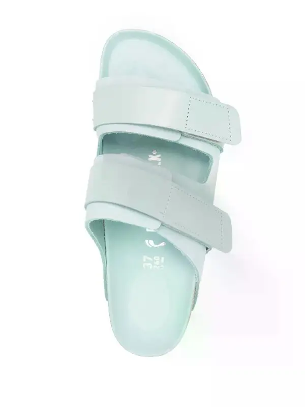 BIRKENSTOCK Uji Leather Sandals - Blue