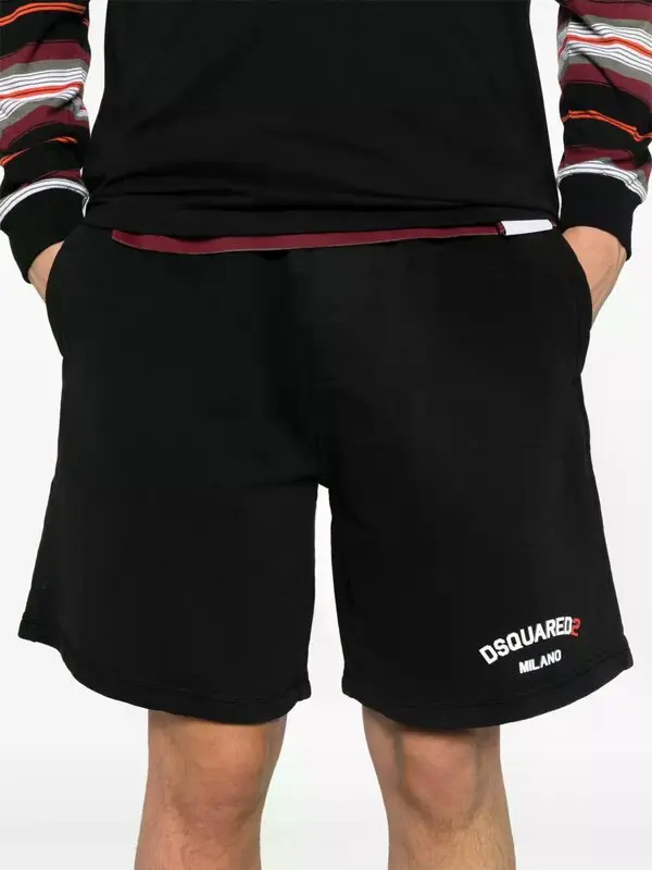 Dsquared2 Logo-raised Track Shorts