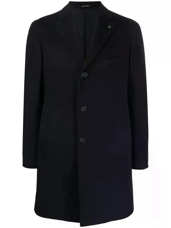 Tagliatore Single-breasted Cashmere Coat