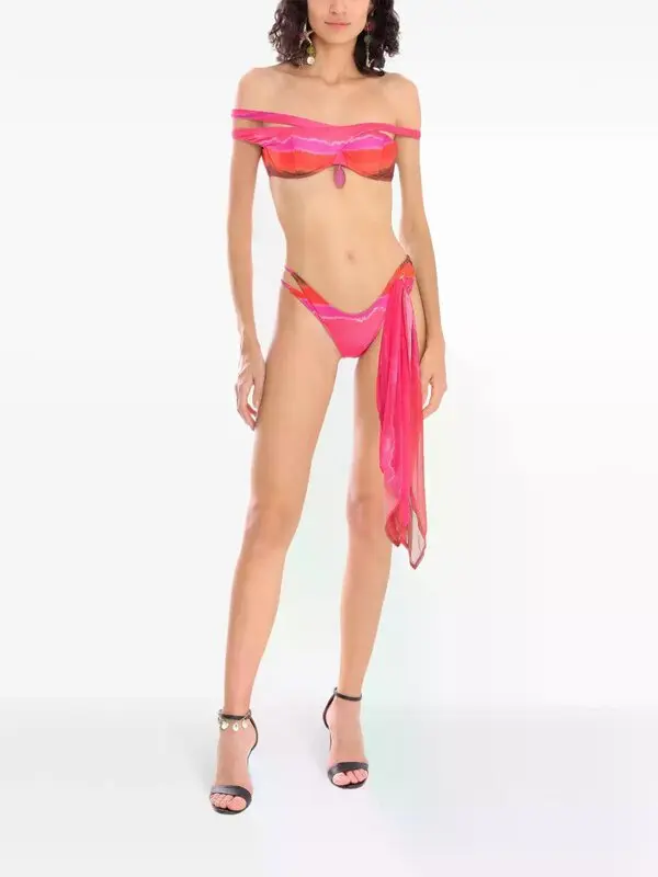 AMIR SLAMA X Jade Picon Tie-dye Bikini