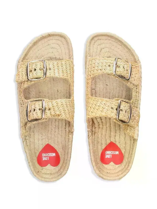 Moschino Double-buckle Espadrilles