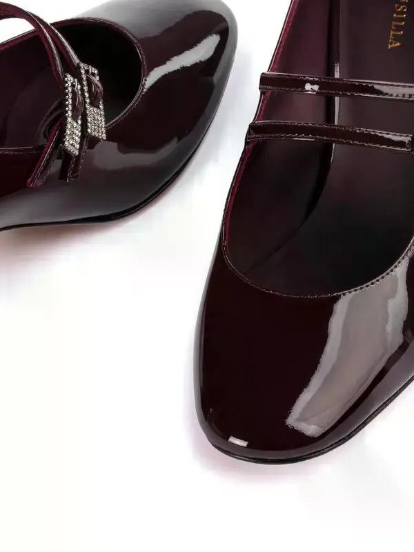 LE SILLA Danielle Patent-leather Pumps