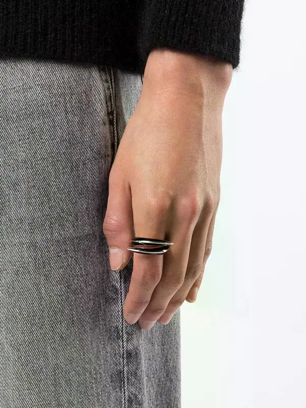SHAUN LEANE Sabre Deco And Ceramic Ring