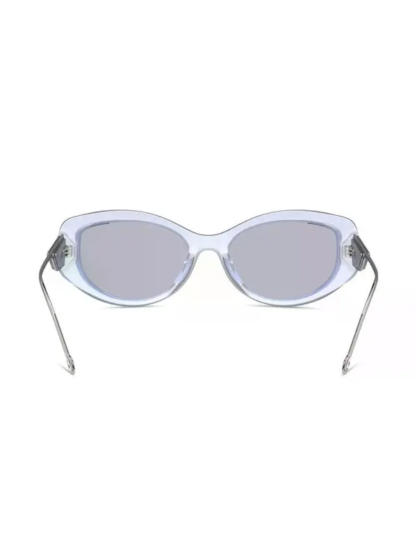DIESEL® Logo-plaque Cat-eye Sunglasses
