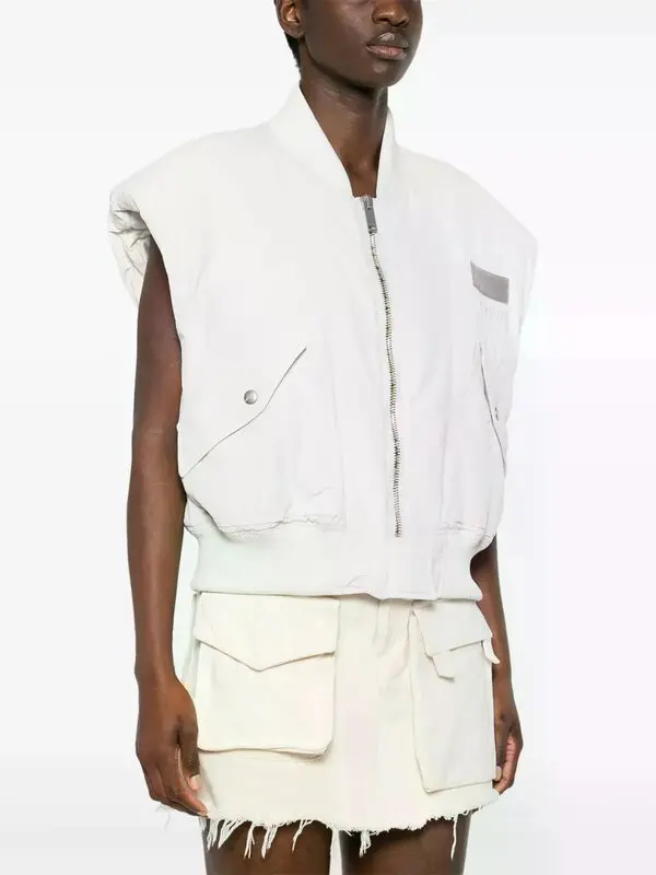 HALFBOY Sleeveless Padded Bomber Jacket