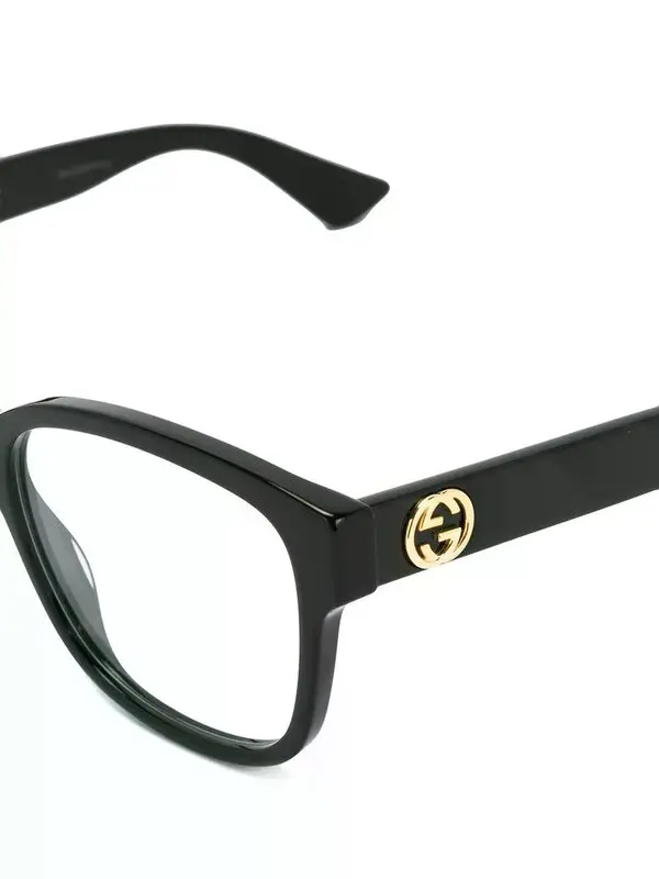Gucci Square-frame Glasses - Black