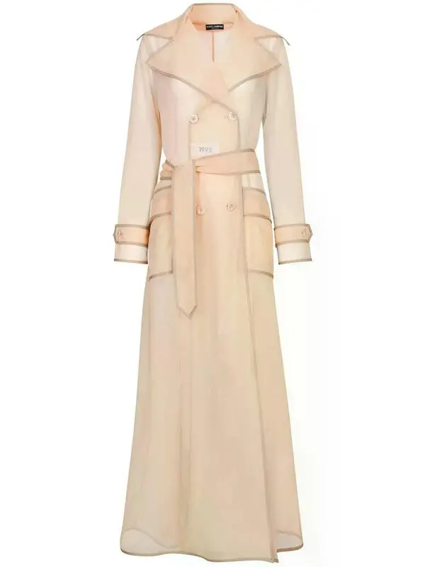 Dolce & Gabbana Belted Trench Coat