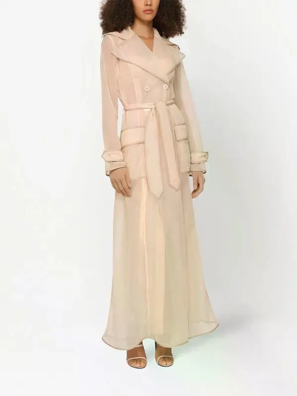 Dolce & Gabbana Belted Trench Coat