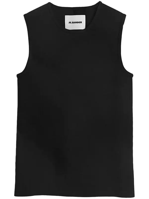 JIL SANDER Crew Neck Tank Top
