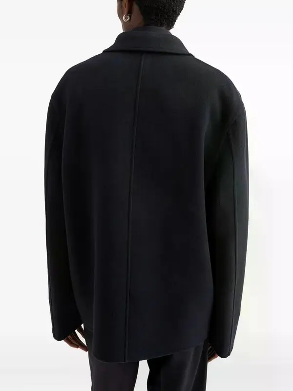 JIL SANDER Wool Jacket - Blue