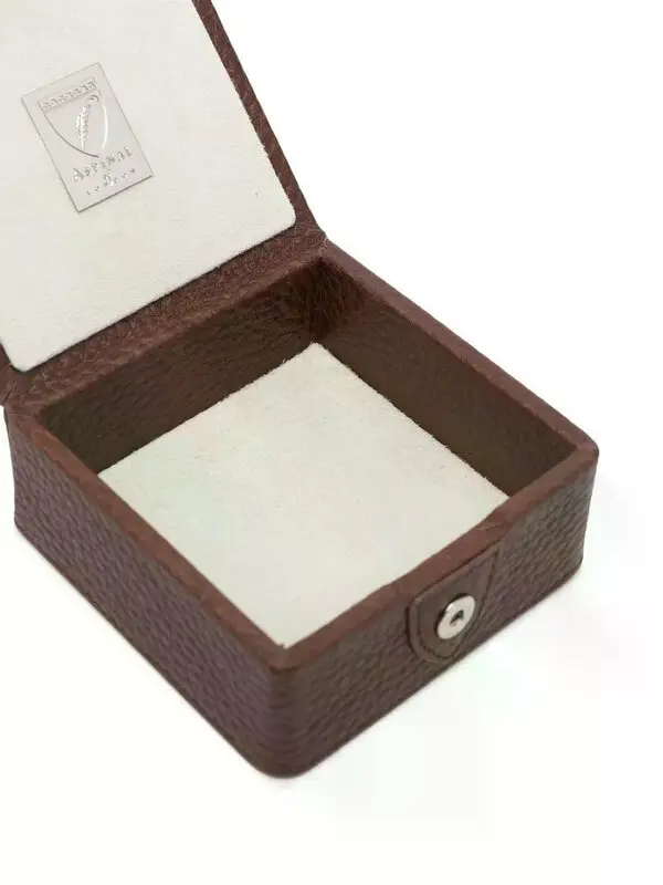 ASPINAL OF LONDON Leather Stud Box
