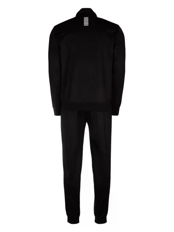 EA7 Logo-print Tracksuit - Black