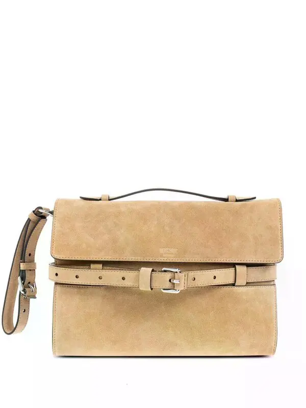 Moschino Belt-detailing Tote Bag - Neutrals
