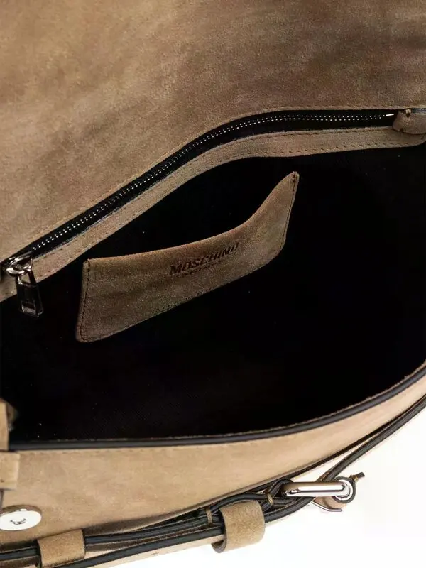 Moschino Belt-detailing Tote Bag - Neutrals