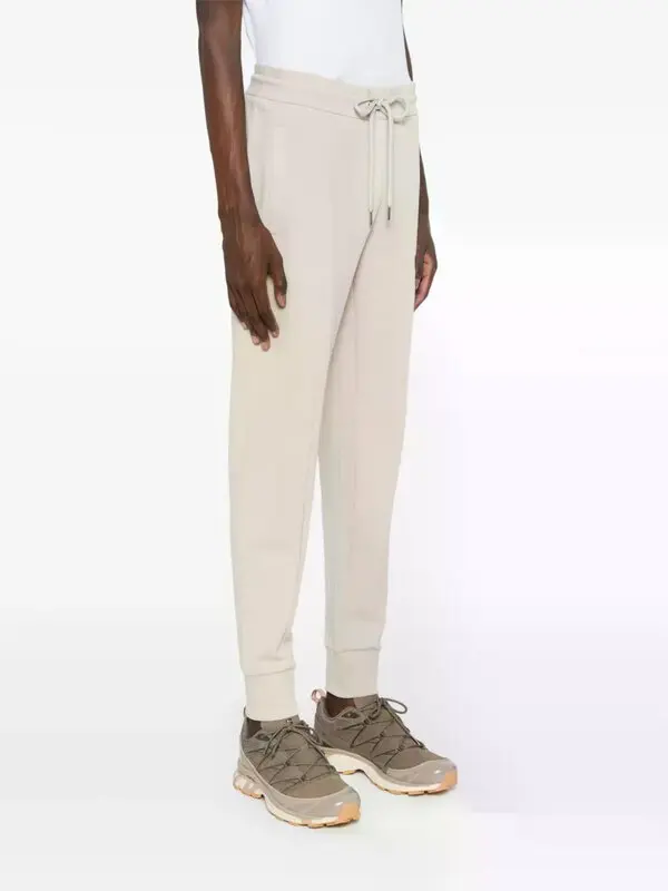 Moncler Stripe-detail Logo-appliqué Track Pants