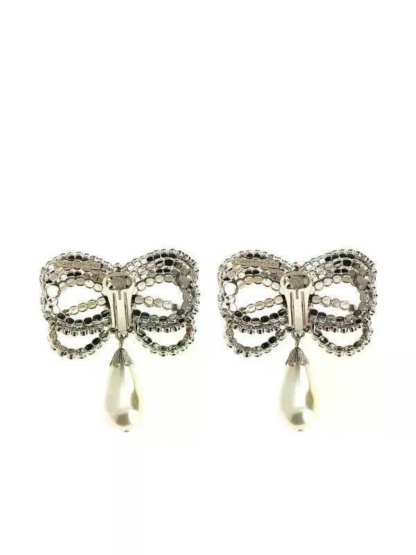 Alessandra Rich Bow Earrings