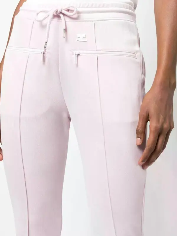 COURREGES Interlock Flared Trousers