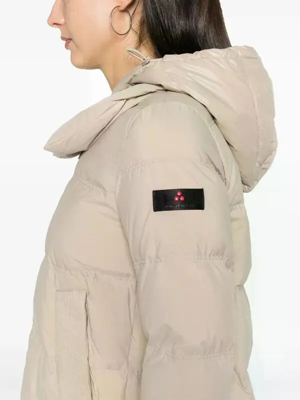 Peuterey Logo-appliqué Jacket - Neutrals