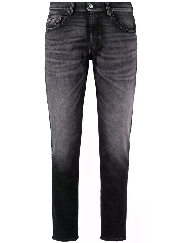 DIESEL® D-strukt Slim-fit Jeans - Black