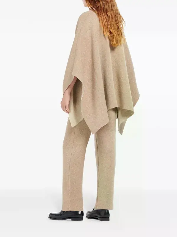 BARRIE Cashmere Blend Cape - Neutrals