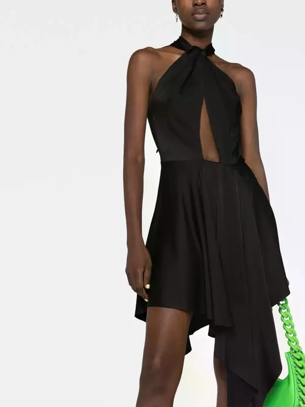 Stella McCartney Asymmetric Halterneck Dress
