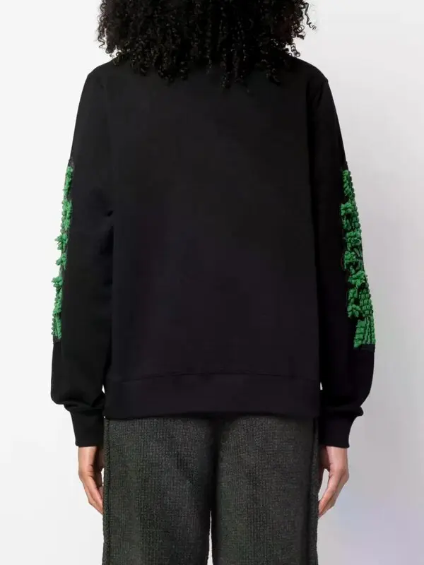 BARRIE B-logo Cashmere Cardigan - Black