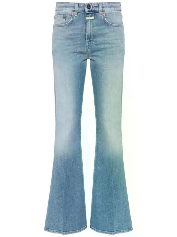 Closed Mid-rise Bootcut Jeans - Blue