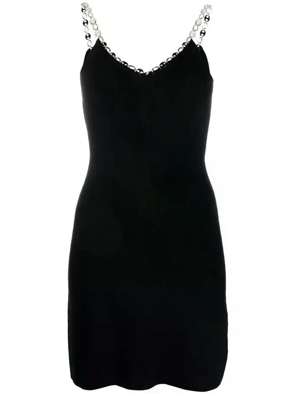 Rabanne Chain-strap Mini Dress