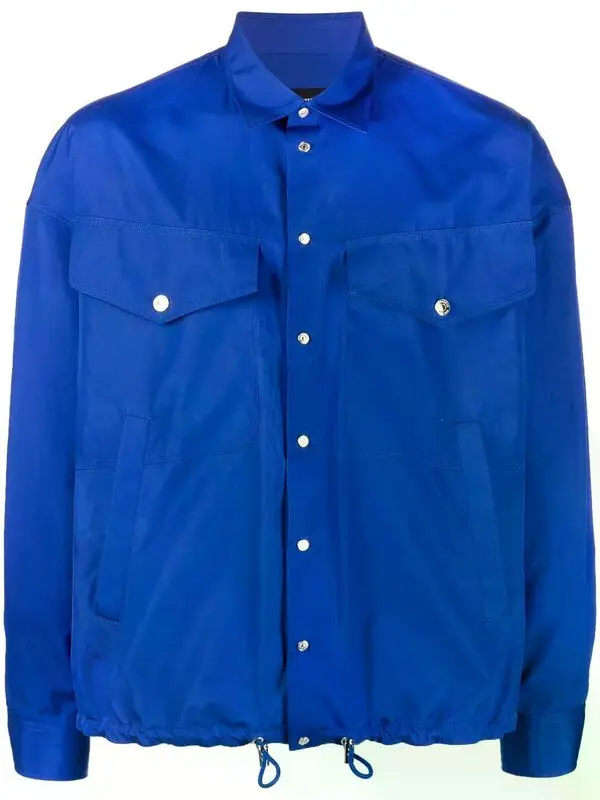 Dsquared2 Logo-print Button-up Shirt - Blue