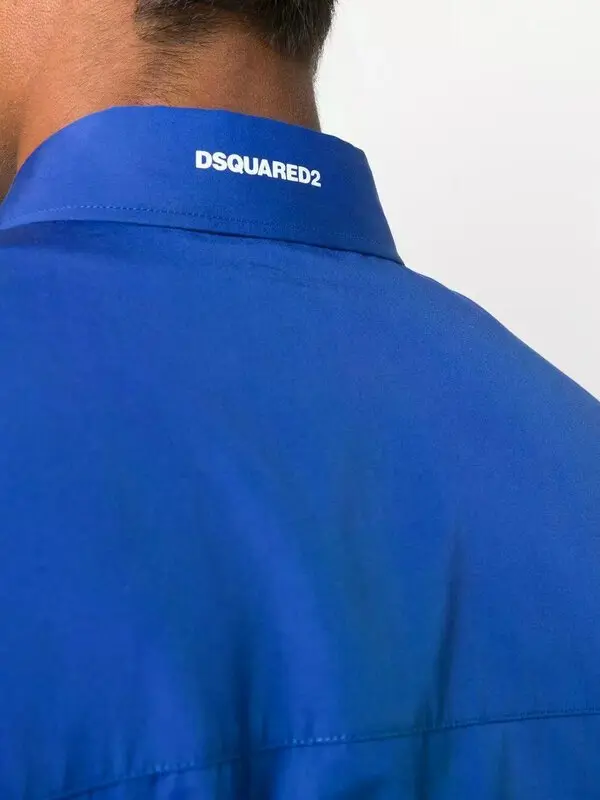 Dsquared2 Logo-print Button-up Shirt