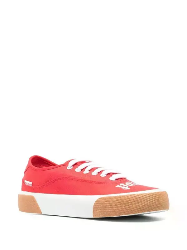 Palm Angels Embroidered Logo Lace-up Sneakers