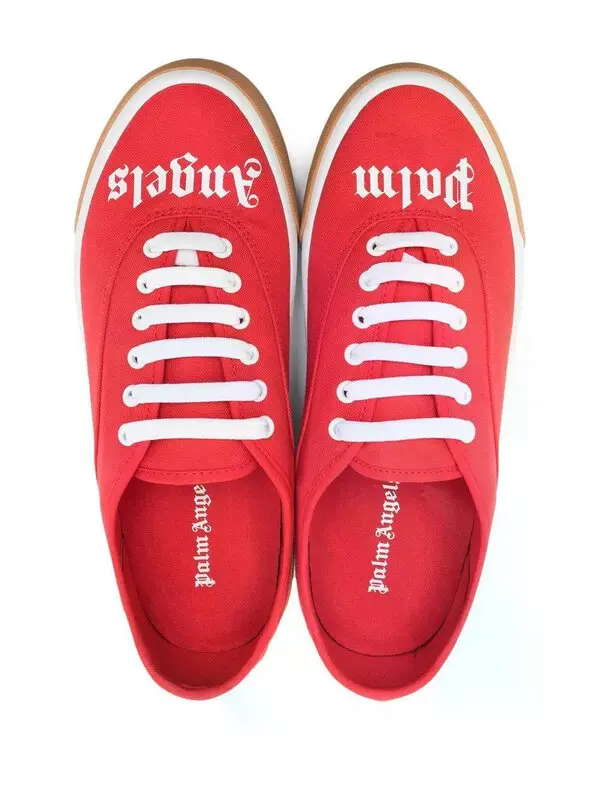 Palm Angels Embroidered Logo Lace-up Sneakers