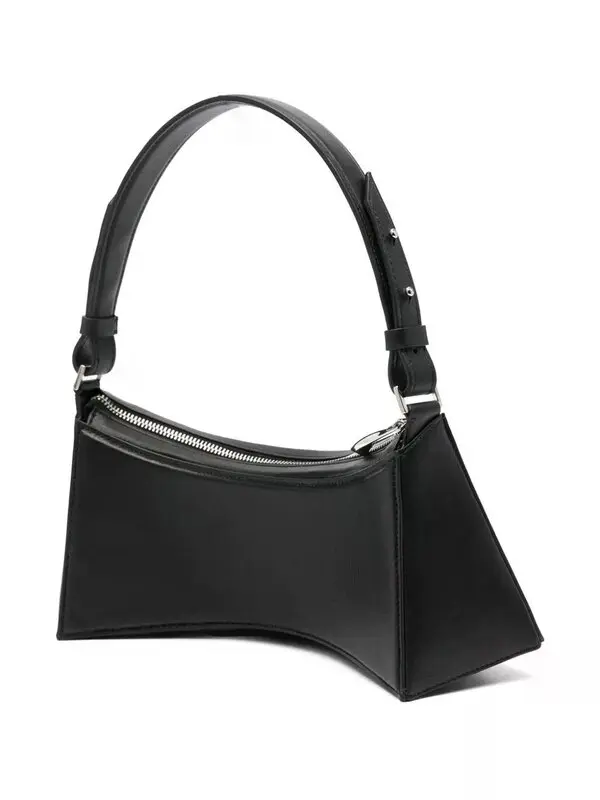 MUGLER Zenith Leather Shoulder Bag