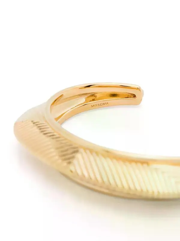 MISSOMA Hera Engraved Cuff Bracelet