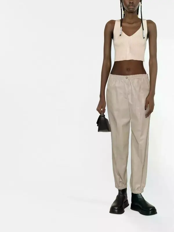 JOSEPH Viscount Leather Trousers