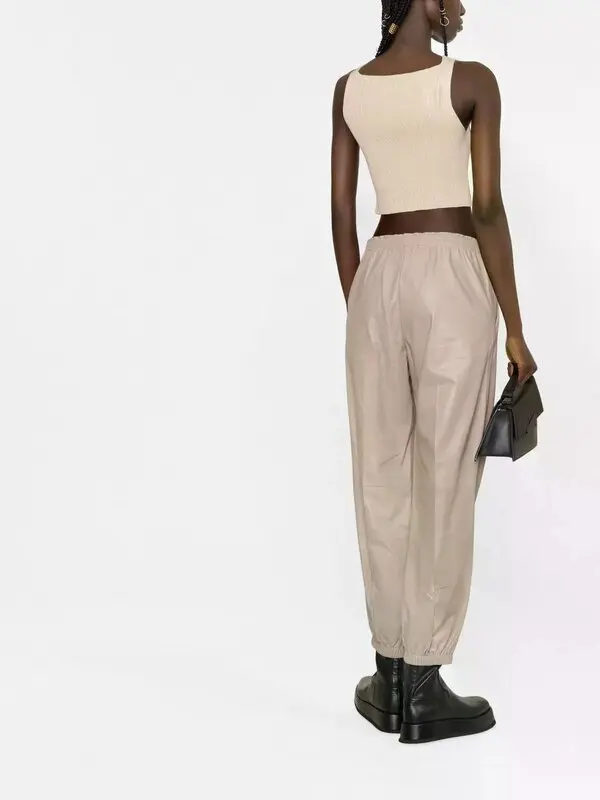 JOSEPH Viscount Leather Trousers