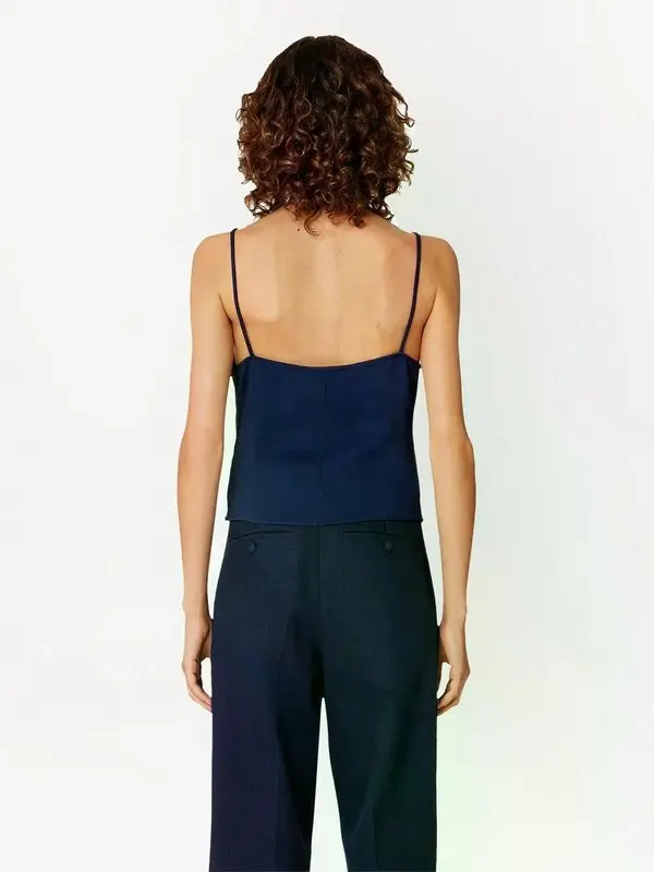 AMI Paris V-neck Camisole Top - Blue