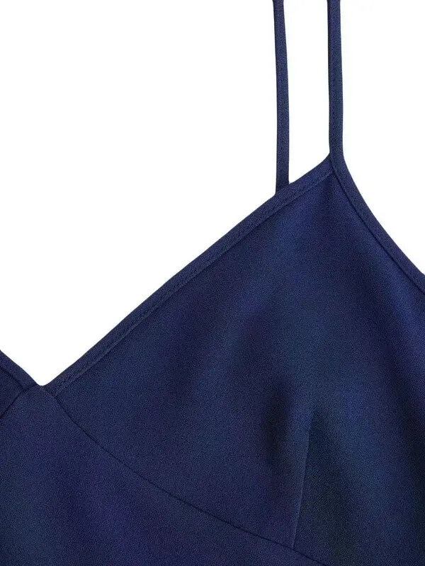 AMI Paris V-neck Camisole Top - Blue
