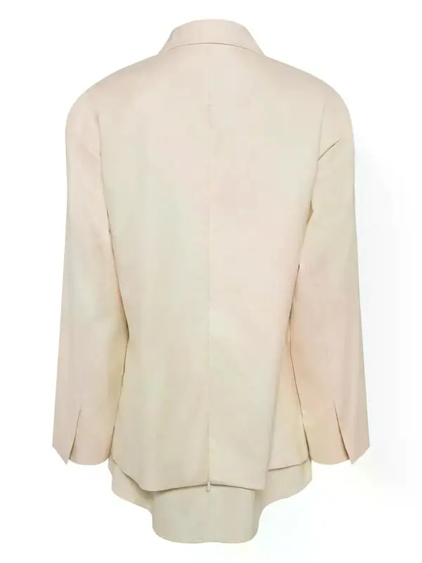 Goen.j Layered Single-breasted Blazer