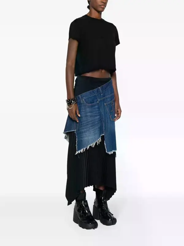 Rick Owens Level T Cropped T-shirt - Black