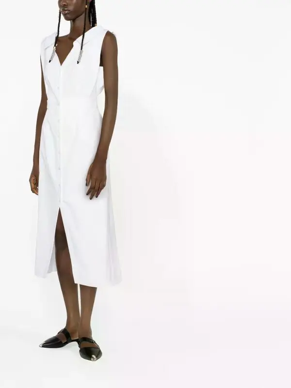 Alexander McQueen V-neck Sleeveless Dress