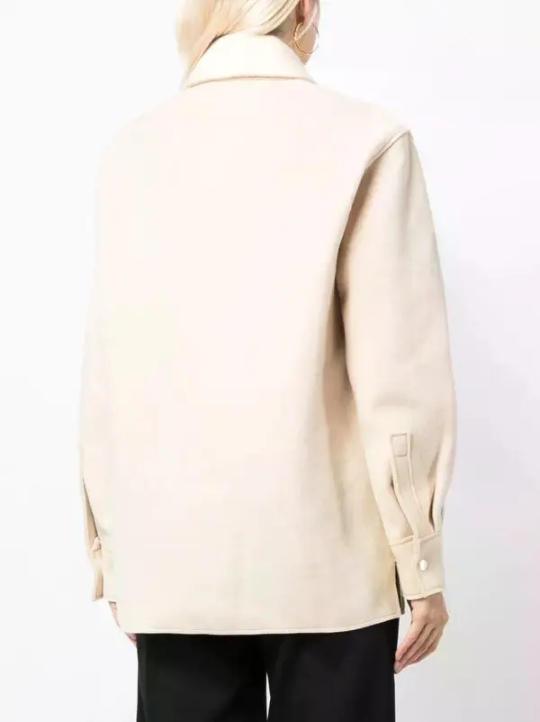 Off-White Embroidered-logo Shirt Jacket