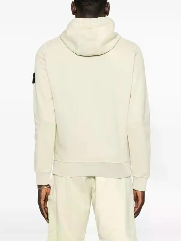 Stone Island Compass-badge Hoodie - Neutrals
